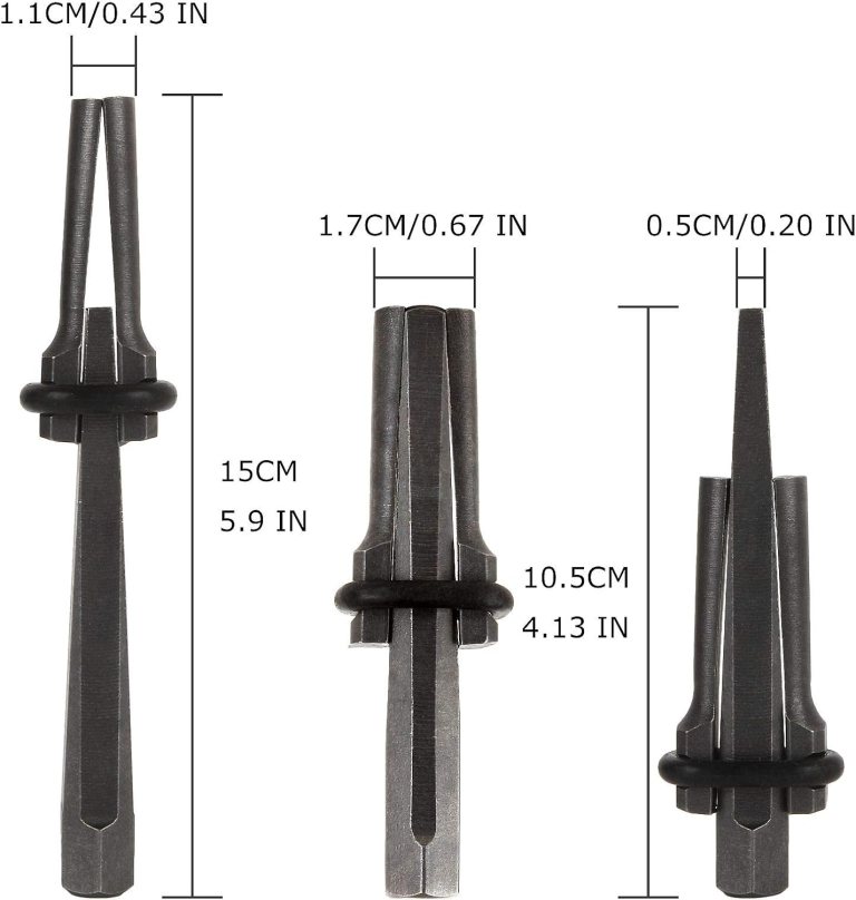 10 Packs 5/8 Inch Heavy Duty Wedge and Feather Shims Stone Splitting ...